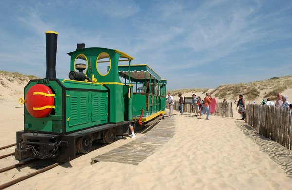 C'est le grand retour du petit train du Cap Ferret pour Noël