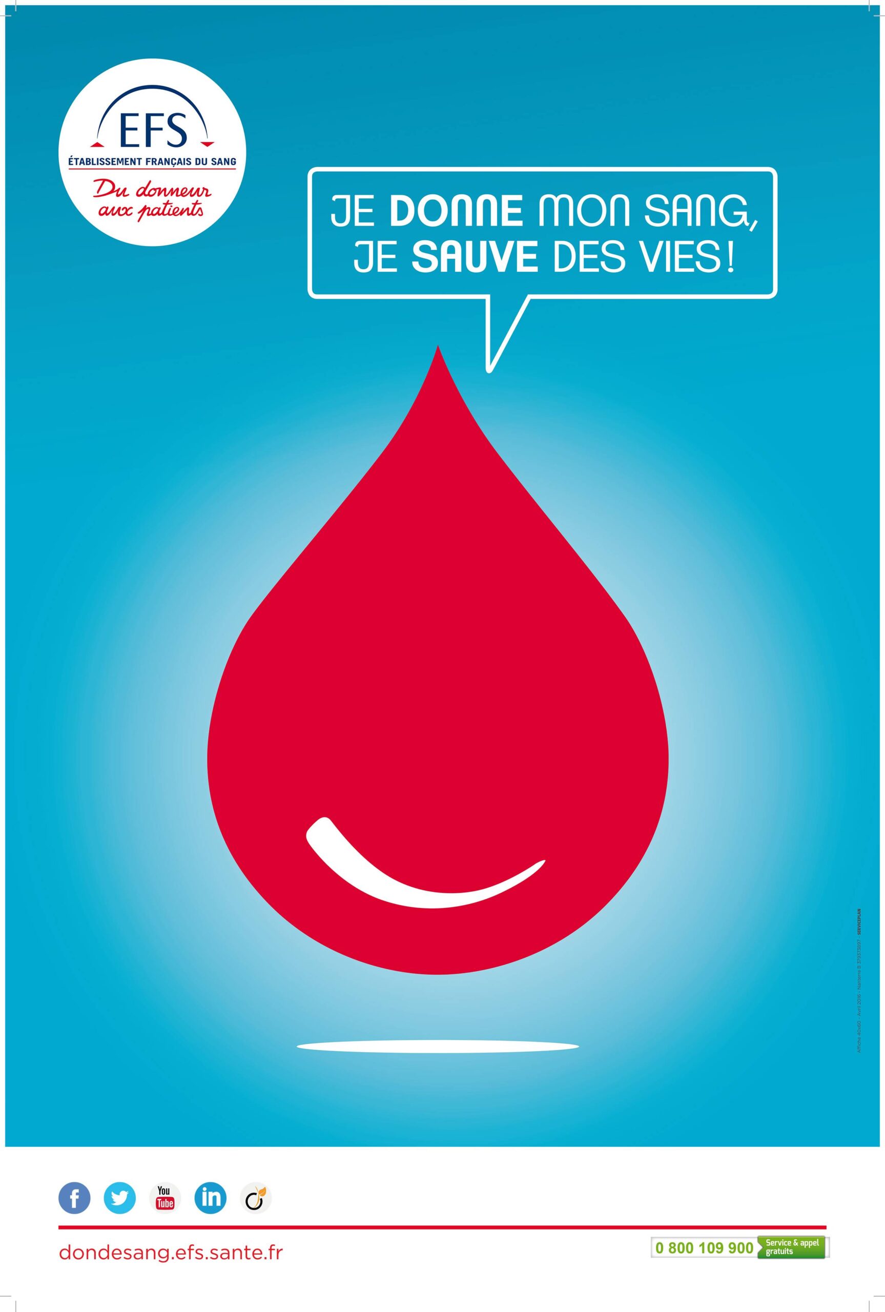 L'EFS lance un appel d'urgence au don de sang🩸