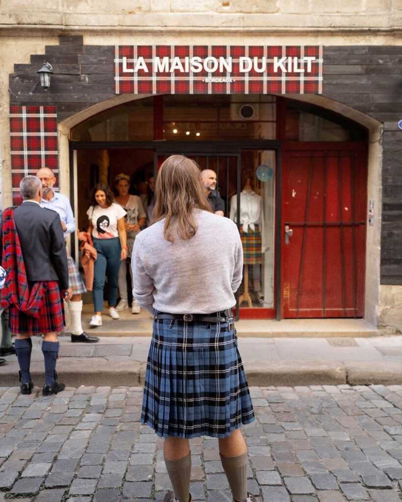 La Maison du kilt : la mode celte s’installe à Bordeaux