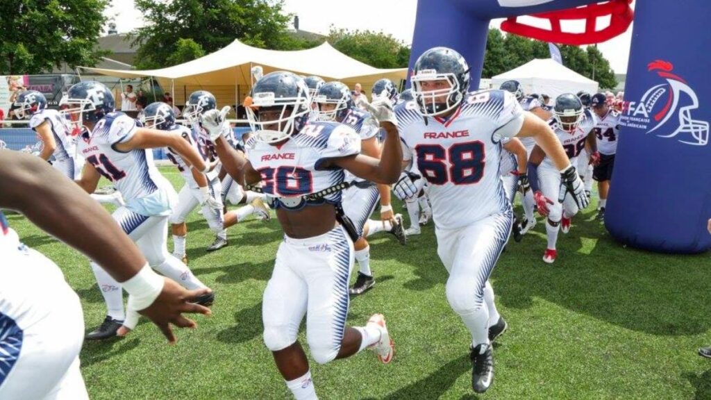 L'équipe de France de football américain en Gironde