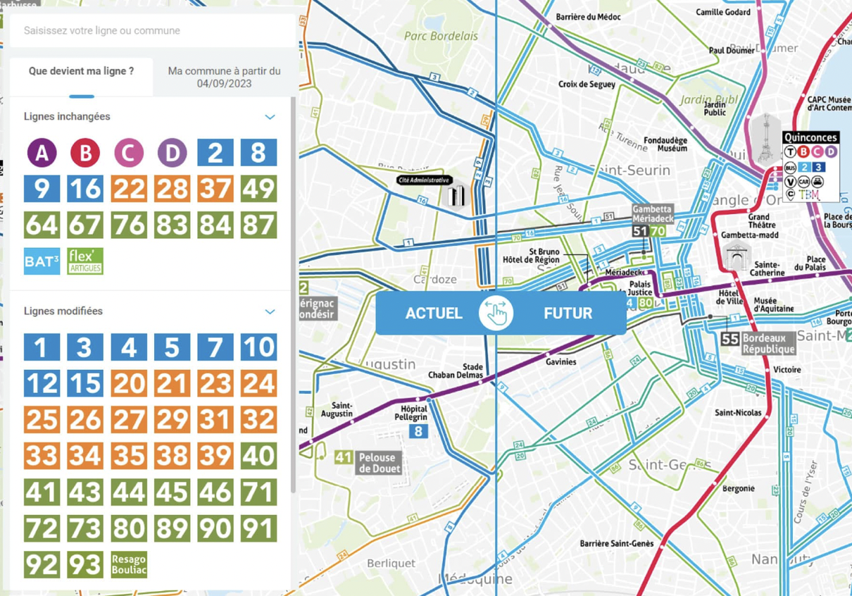 Le réseau TBM de Bordeaux va changer à la rentrée