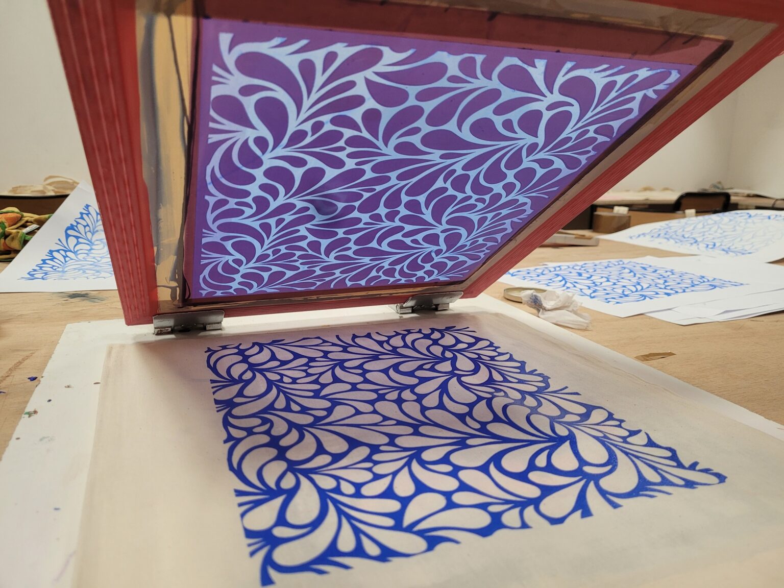 Un atelier sérigraphie exceptionnel à Bordeaux