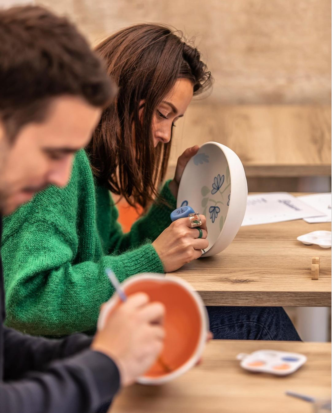 Un café où fabriquer sa propre céramique à Bordeaux