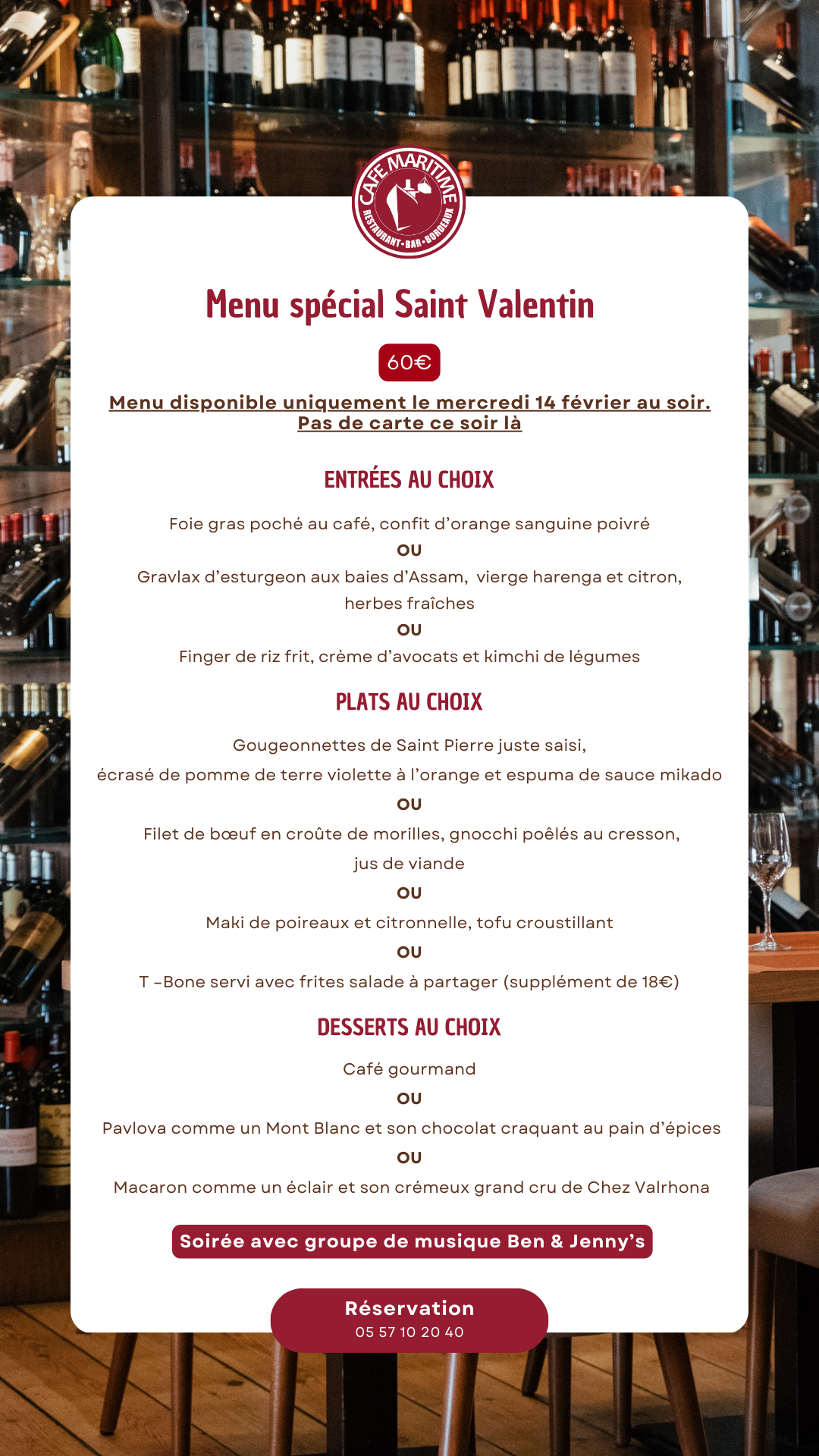 Les meilleures adresses pour une Saint-Valentin réussie à Bordeaux