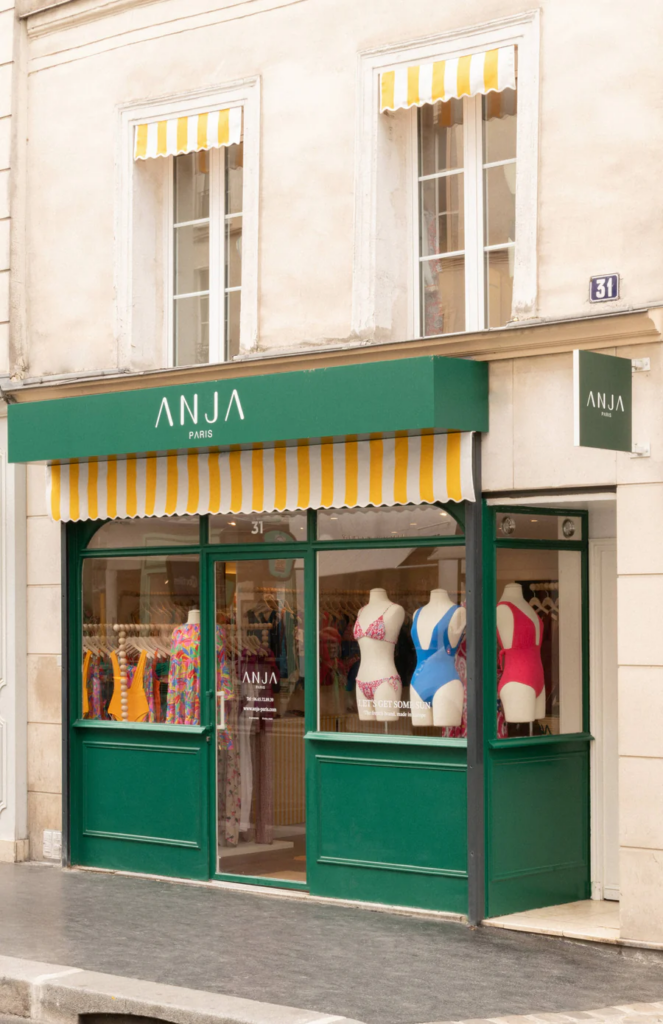 Anja Paris ouvre son pop-up store de maillots de bain à Bordeaux