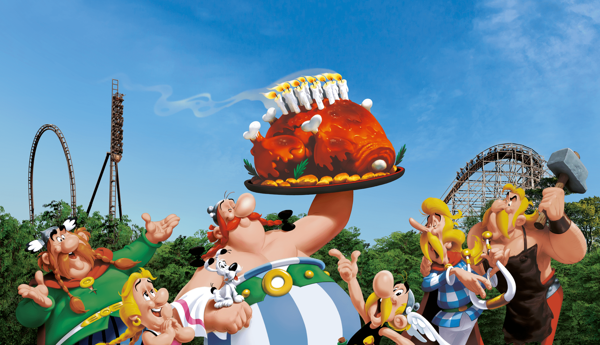 Le Parc Asterix vous offre l'entrée durant tout l'été si vous portez ce prénom