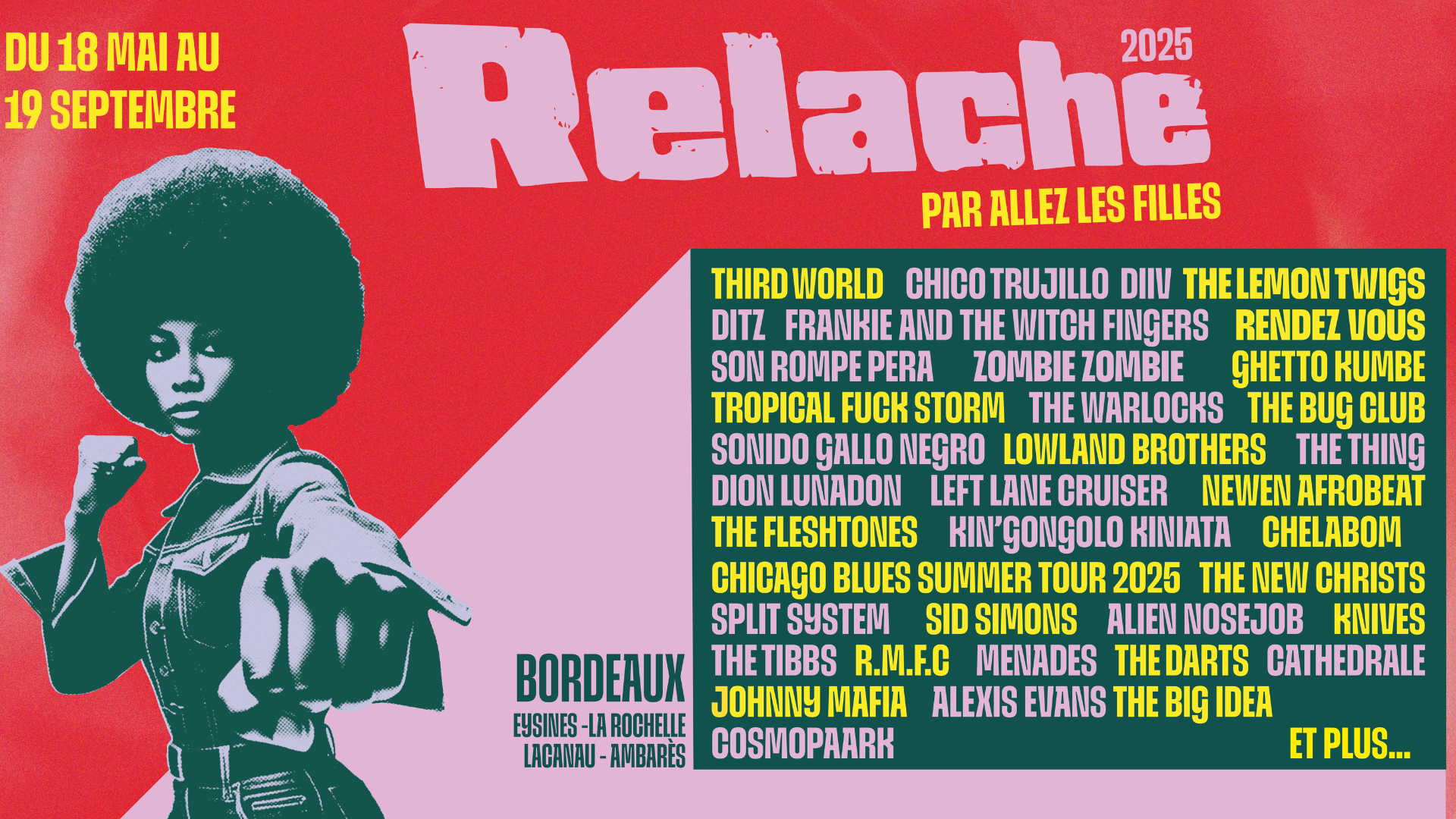 Festival Relâche : les concerts incontournables de l'été à ne pas ...