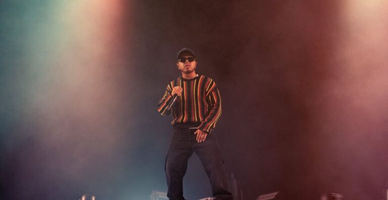 Hamza en concert à l’Arkéa Arena de Bordeaux